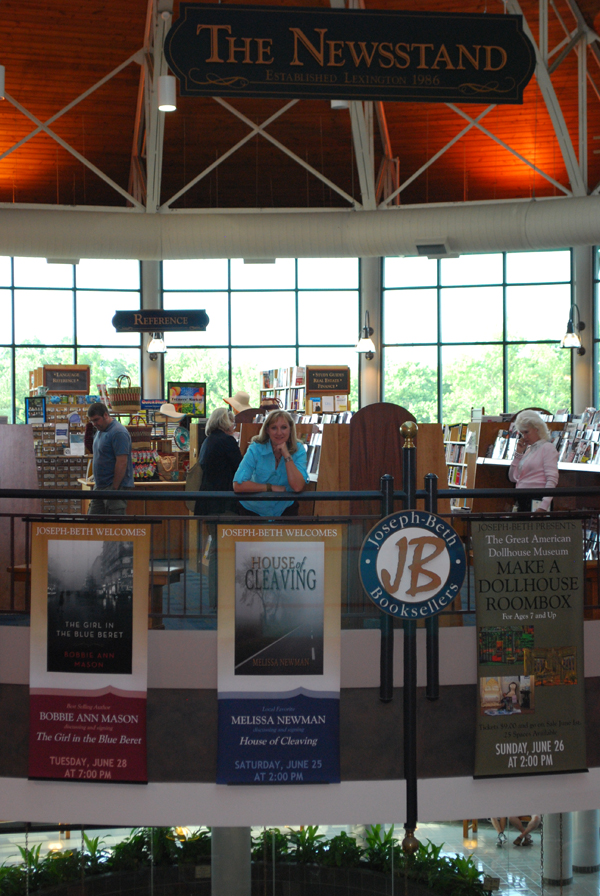 Author Melissa Newman: Joseph-Beth Lexington 2011
